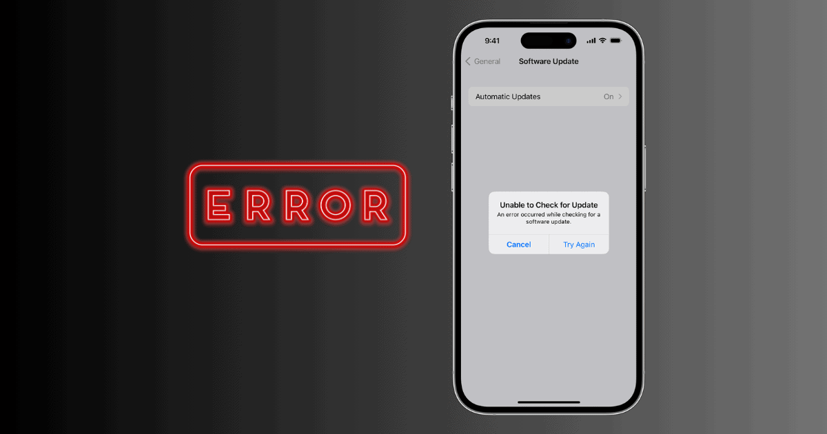 How to Fix an Error Occurred Installing iOS 17/17.7 - The Mac Observer How to Fix an Error Occurred Installing iOS 17/17.7 - The Mac Observer