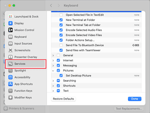 What Is the Services Menu on Mac? And How To Use It? - The Mac Observer