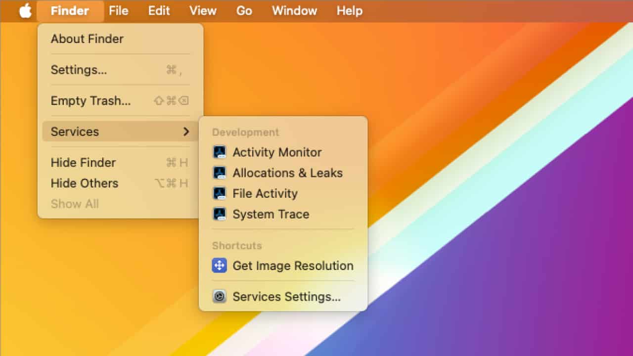 What Is the Services Menu on Mac? And How To Use It? - The Mac Observer