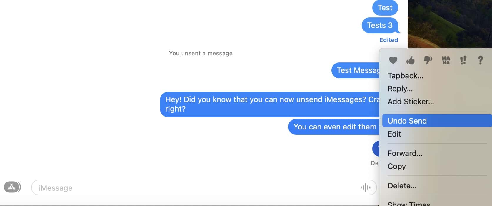 How to Unsend or Edit a Message on iPhone, iPad and Mac - The Mac Observer