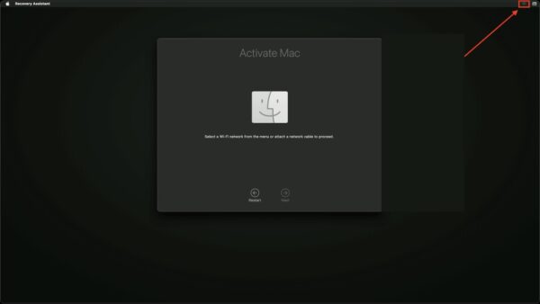 How To Fix Mac Recovery Assistant With No Wi-Fi Menu - The Mac Observer