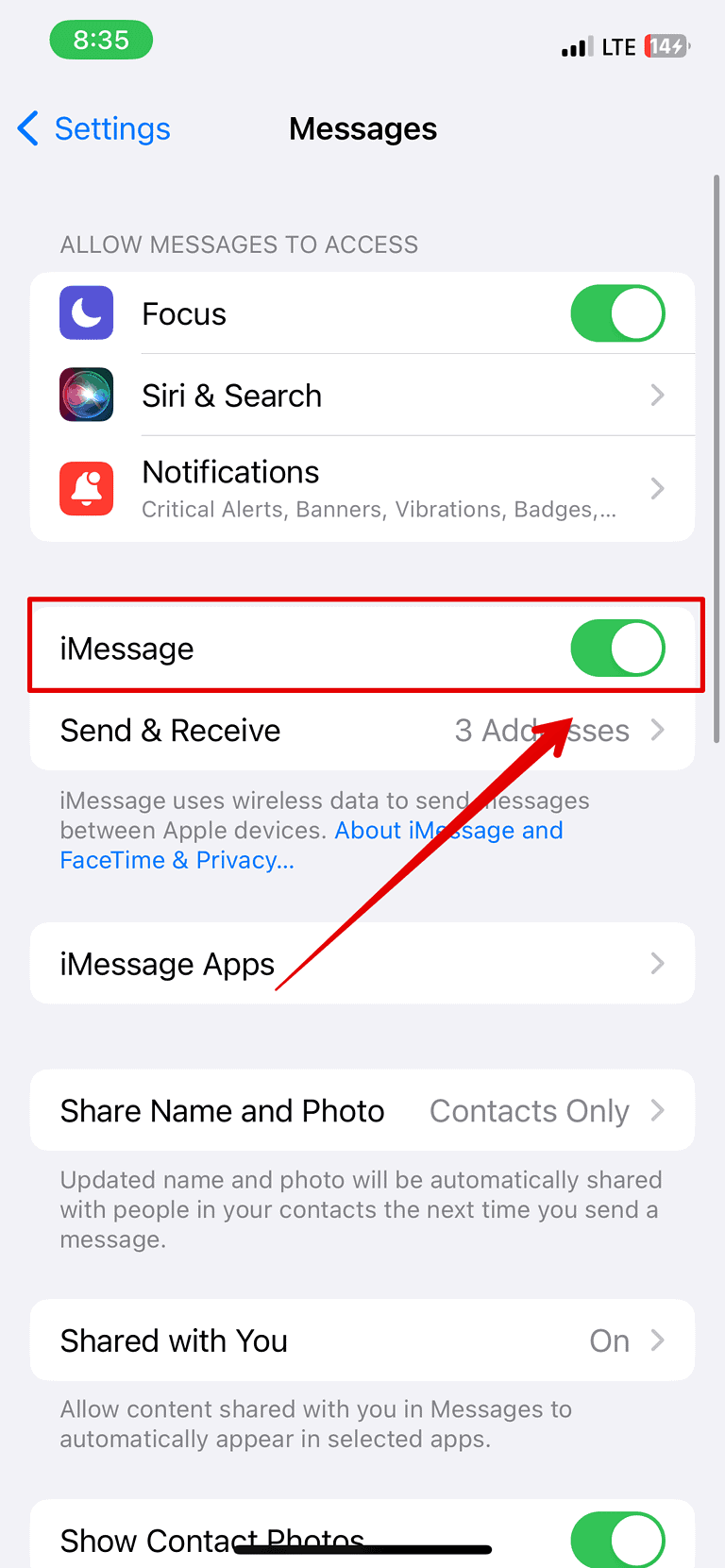 Fix iMessage Needs to be Enabled to Send This Message in 8 Steps - The ...