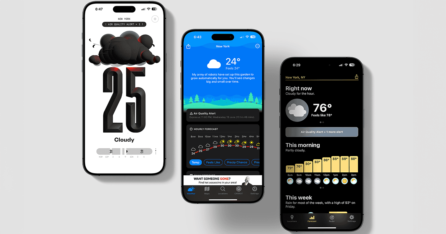 Top 8 iPhone Weather Apps: Your Go-To Options - The Mac Observer