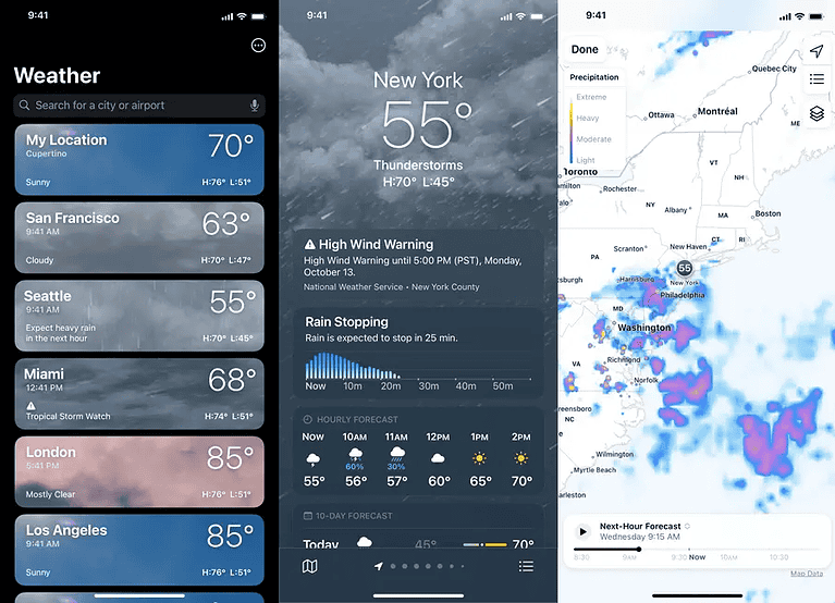 Top 8 iPhone Weather Apps: Your Go-To Options - The Mac Observer