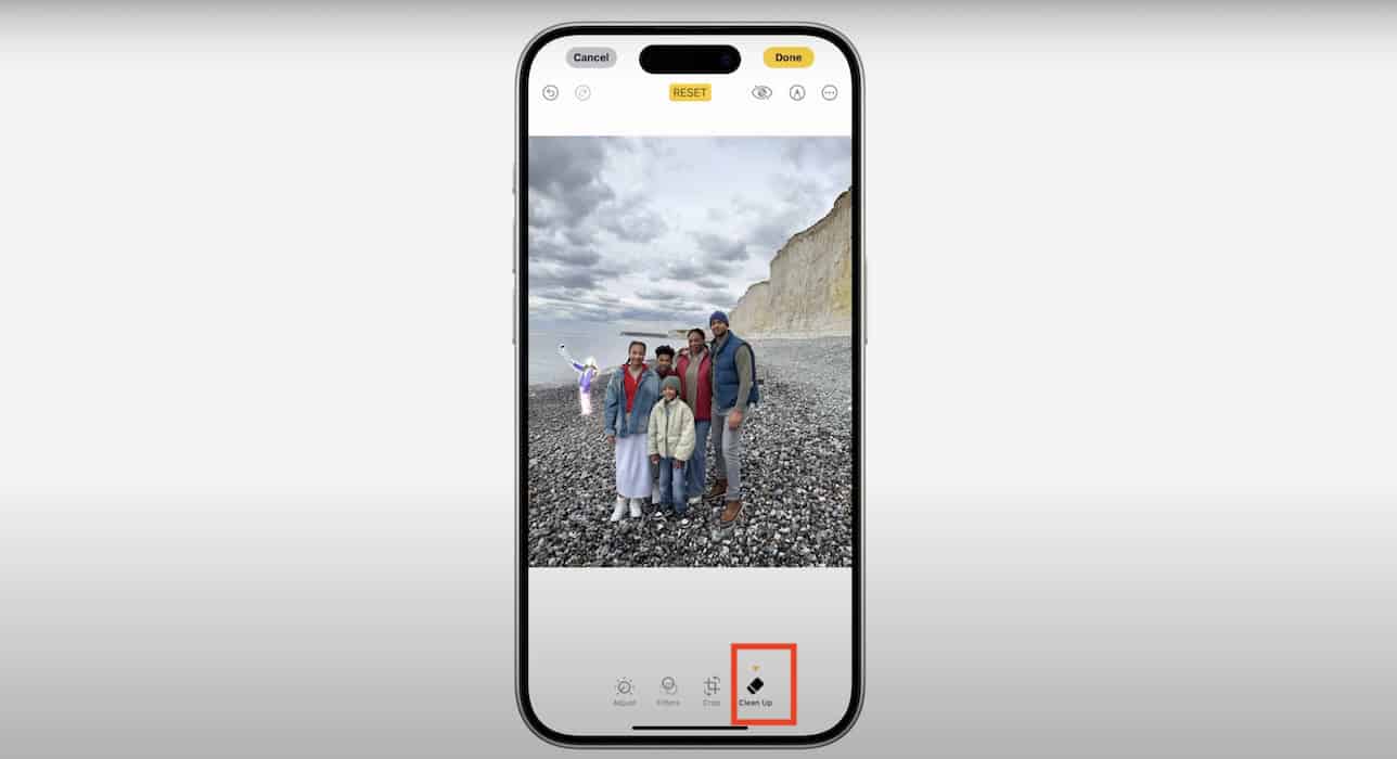 How to Turn Off Safety Filter When Using Clean Up on iPhone