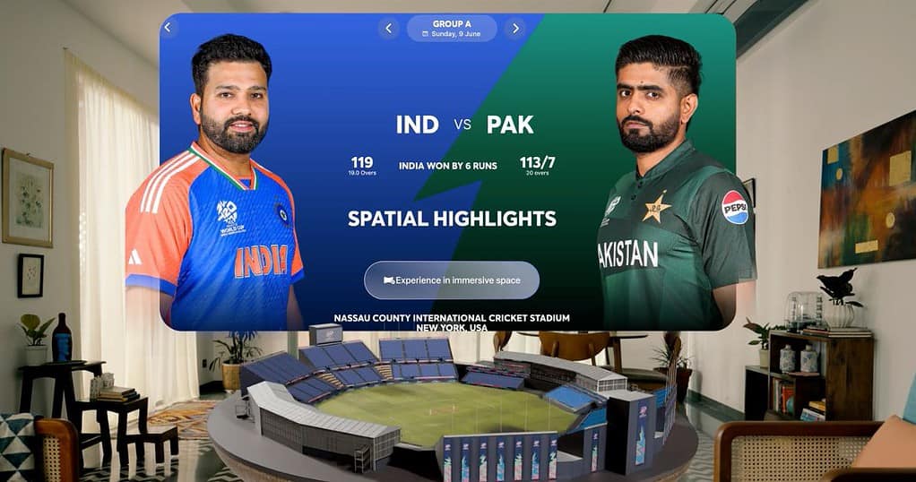 Experience T20 World Cup on Apple Vision Pro with ICC's New Immersive ...