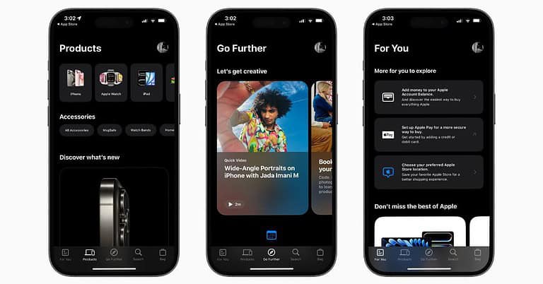 Apple Refreshes the Apple Store App, Brings New "Go Further" Tab - The ...