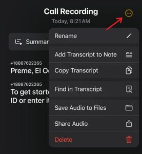 How To Record Calls on iOS 18 with Call Recording and Transcription ...