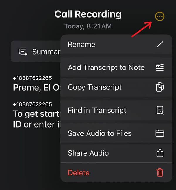 How To Record Calls on iOS 18 with Call Recording and Transcription ...