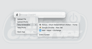 How to Take Screenshots with the ChatGPT Desktop App on Mac - The Mac Observer