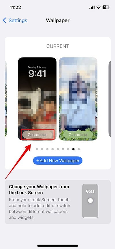 How To Make the Time Brighter on iPhone Lock Screen in iOS 17 - The Mac ...