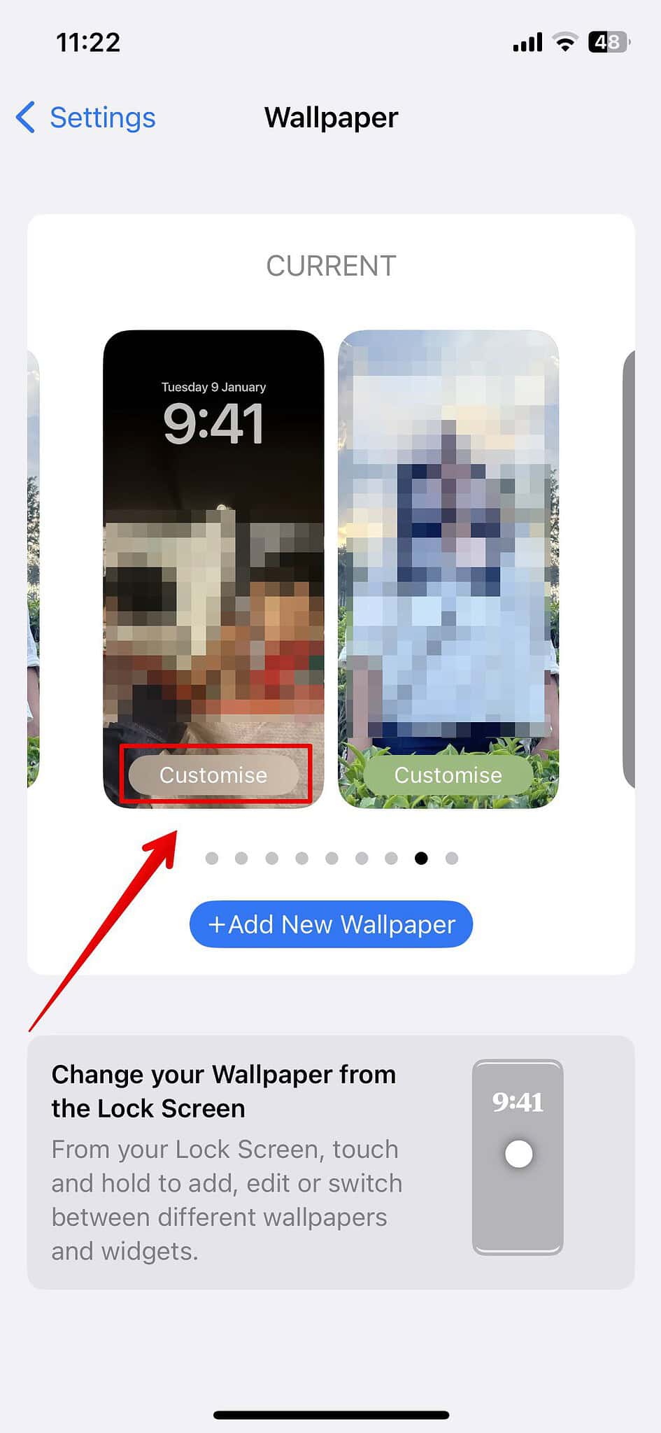 How To Make the Time Brighter on iPhone Lock Screen in iOS 17 - The Mac ...