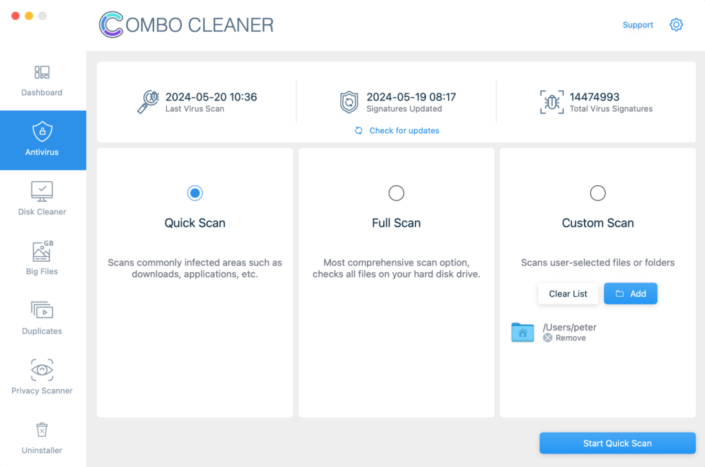 Reviewing Combo Cleaner: Is It a Reliable Mac Antivirus Tool? - The Mac ...