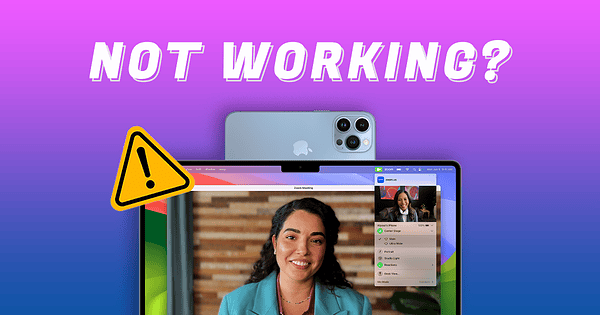 How to Fix Continuity Camera Not Working on iPhone? - The Mac Observer
