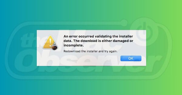 How to Fix Mac OS X Reinstall Error - The Mac Observer