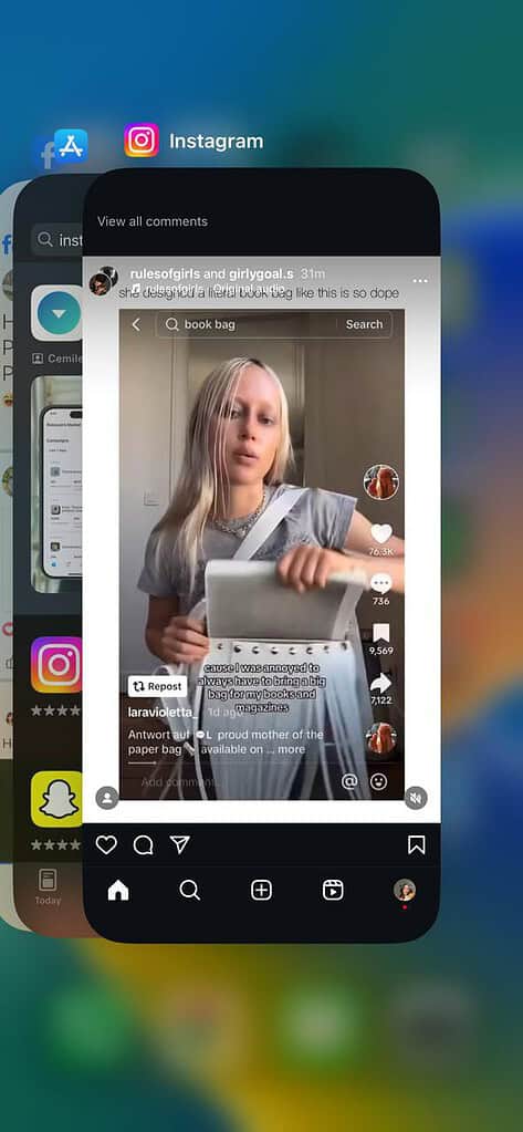 How to Fix Instagram Lagging in iOS 17/17.7 - The Mac Observer