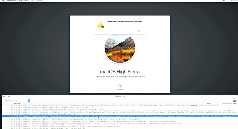 [Solved] The Recovery Server Could Not Be Contacted on Mac - The Mac ...