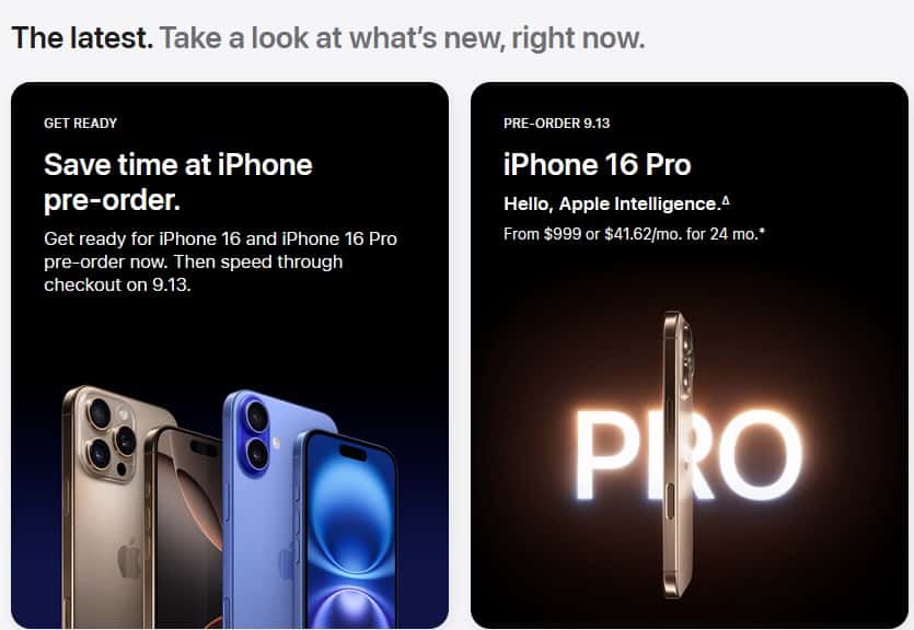 How To Pre-Order the New iPhone 16 with the Apple Store - The Mac Observer