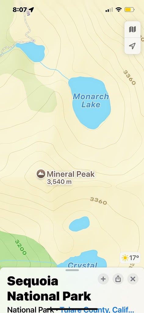 How To Use Topographic Maps and Offline Navigation on iOS 18 iPadOS 18 ...