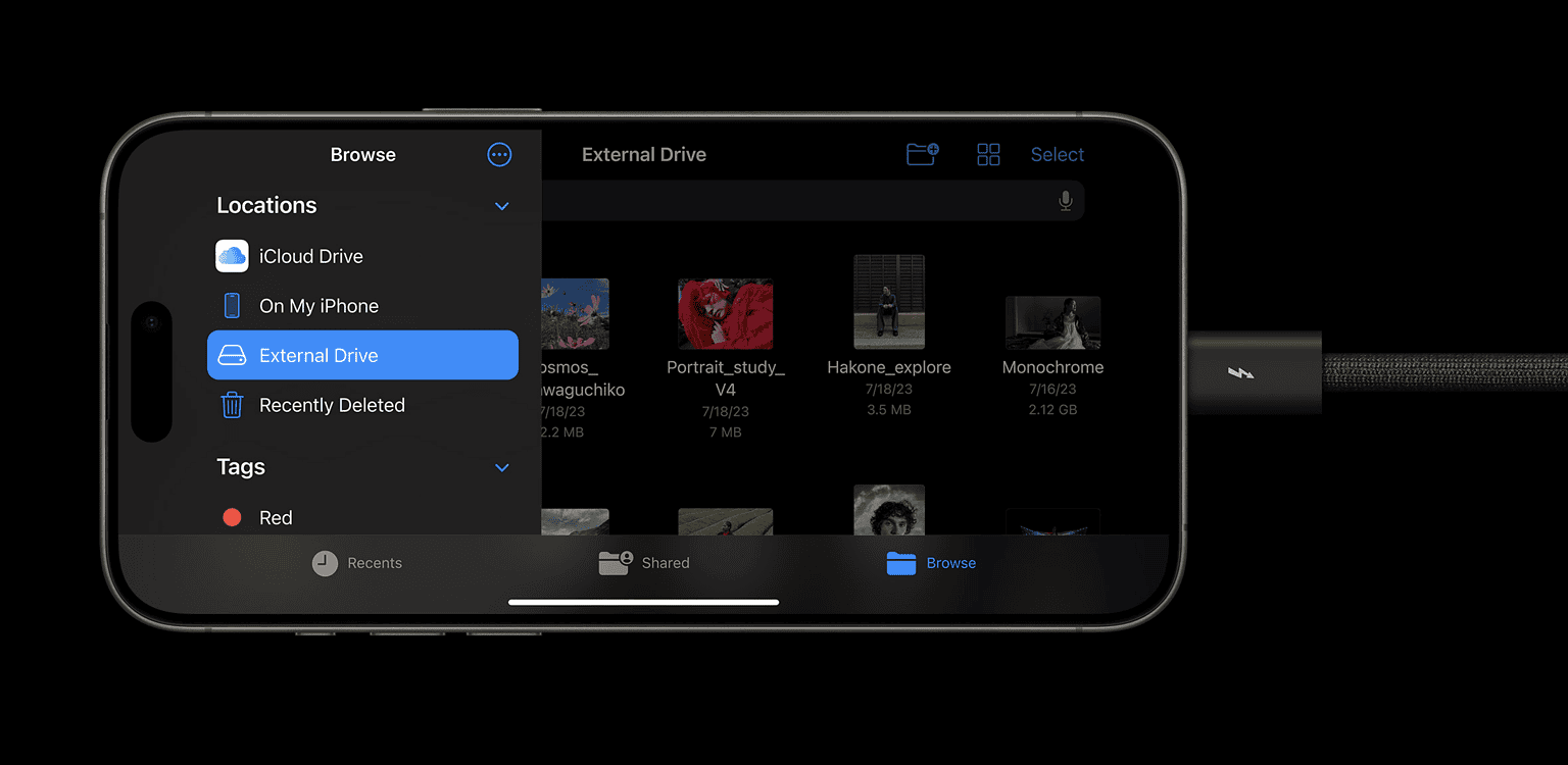 What To Do If iPhone 15 Pro Max Is Not Detecting External SSD - The Mac ...