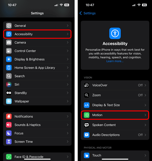 How to Use Vehicle Motion Cues on iPhone and iPad - The Mac Observer