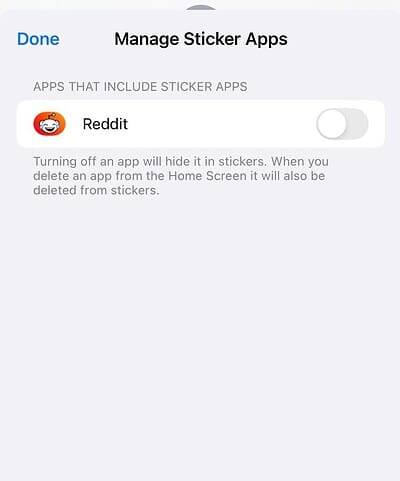 How to Delete Stickers on iPhone