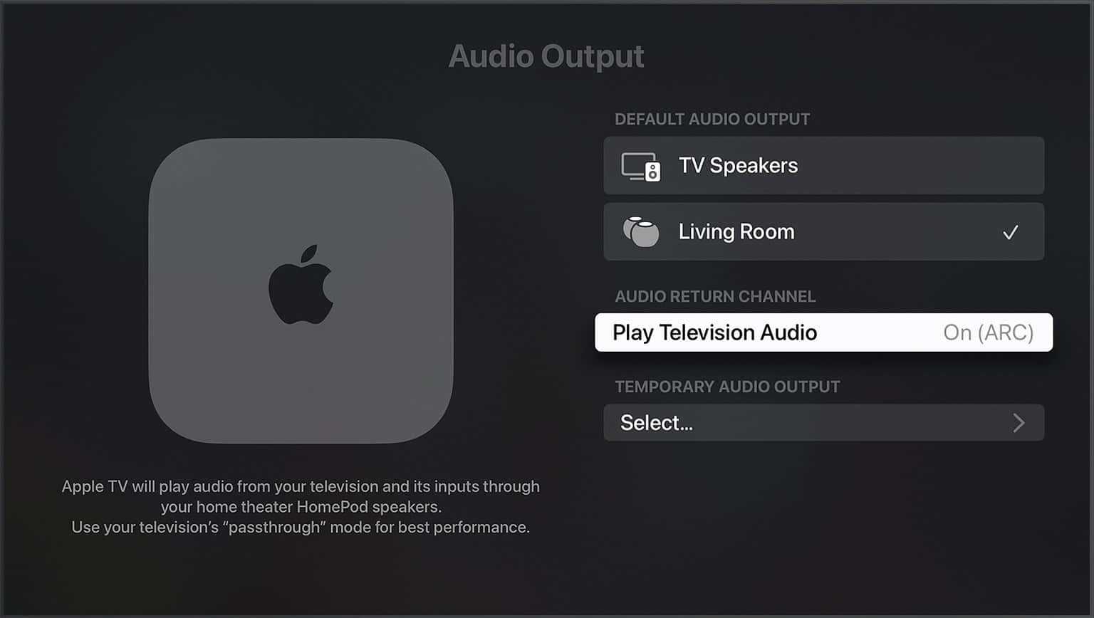 How To Fix Dolby Digital Output Not Working On Apple TV 4K - The Mac ...