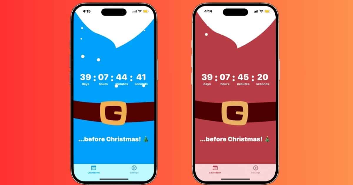 Best Christmas Countdown Apps for iPhone in 2024 (Free) - The Mac Observer