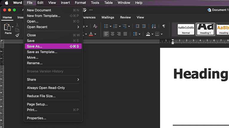 How To Duplicate a Word Document on Mac: 3 Ways - The Mac Observer