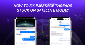How to Fix iMessage Thread Stuck on Satellite