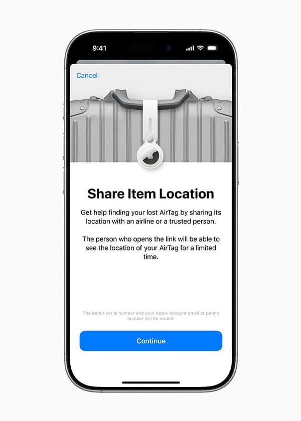 How to Share Find My Item Locations with Third Parties on iOS 18.2 ...