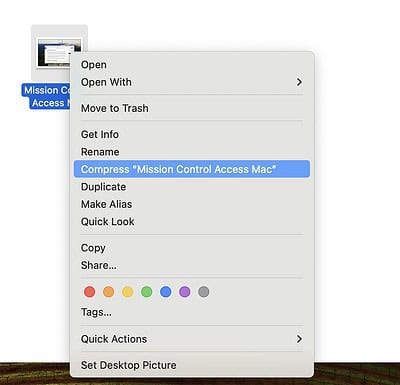 How to Create a ZIP File on Mac - The Mac Observer