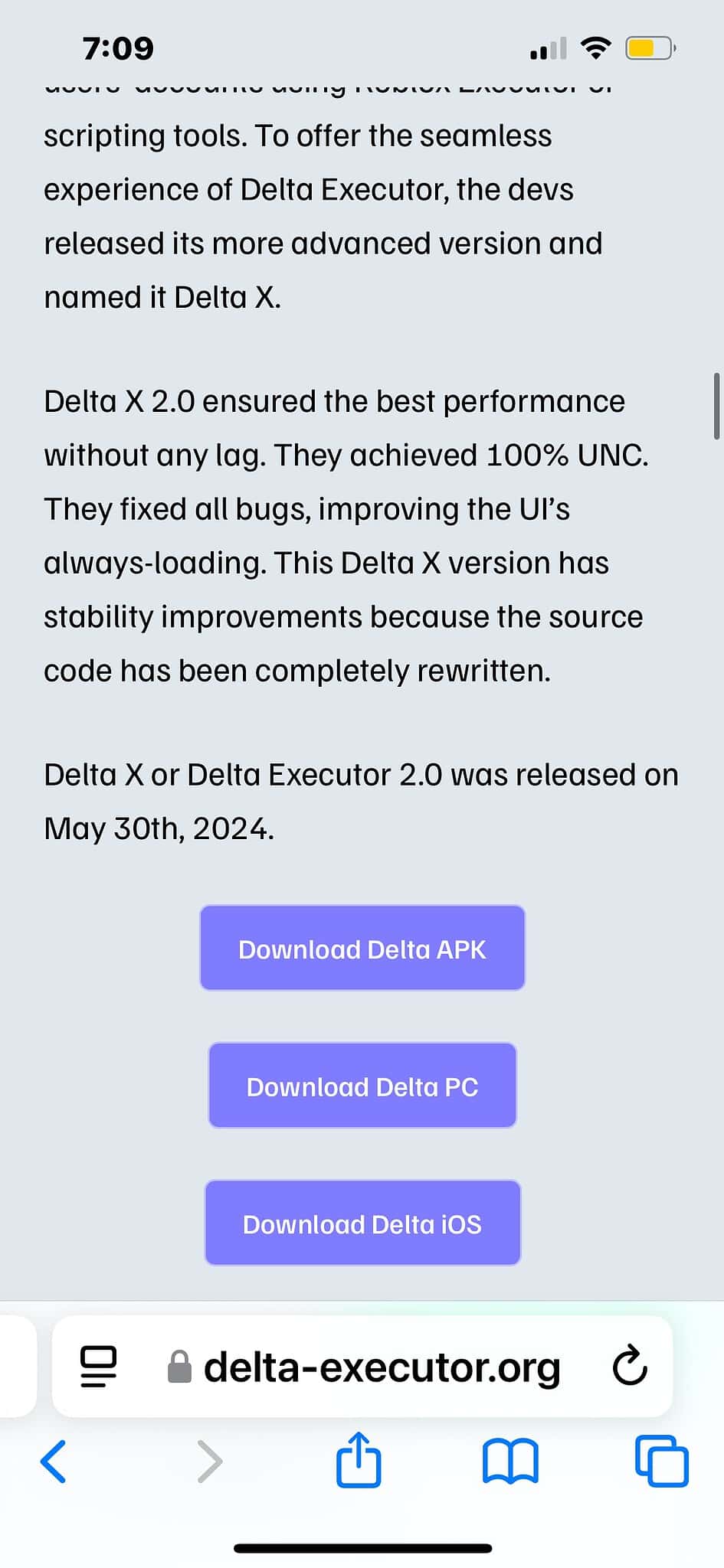Get Free Roblox Delta Executor on iOS—No Jailbreak, ESign, or Key Required