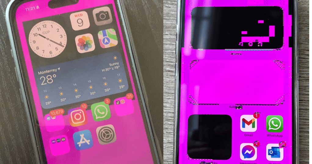 How To Fix iPhone 16 Screen Blinking Purple at Low Brightness - The Mac ...