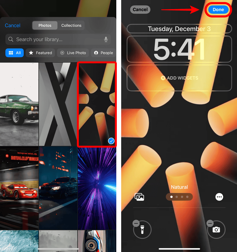 How to Set Different Lock Screen and Home Screen Wallpapers on iPhone ...