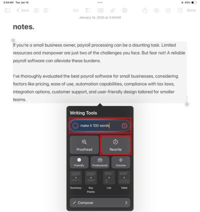 Master iOS 18 Writing Tools: How to Proofread, Rewrite, Summarize, and ...