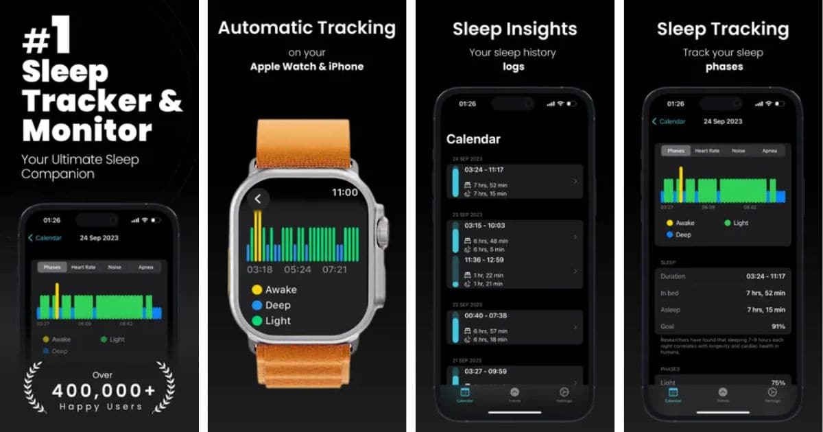 7 Best Sleep Apps for Apple Watch to Improve Sleep Quality - The Mac ...