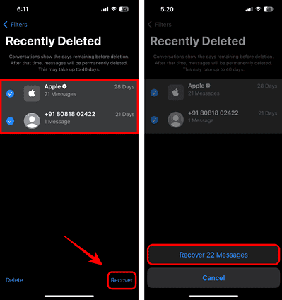 How to Recover Deleted Messages on iPhone - The Mac Observer