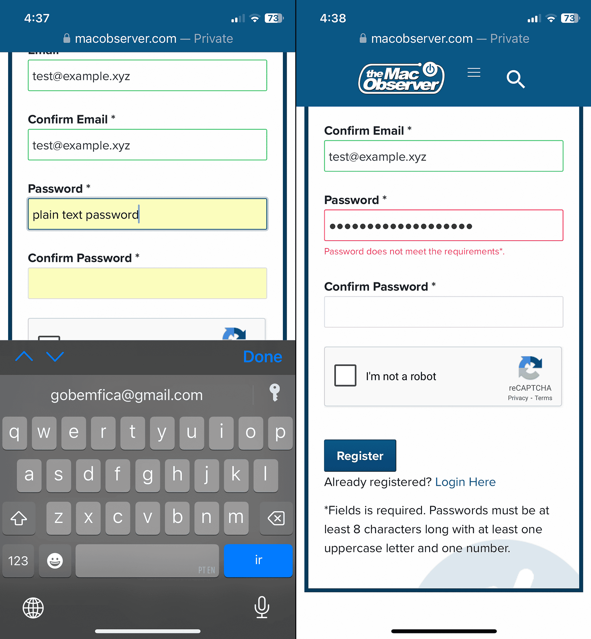 Passwords Not Being Hidden/Masked on iPhone: 4 Ways To Fix - The Mac Observer