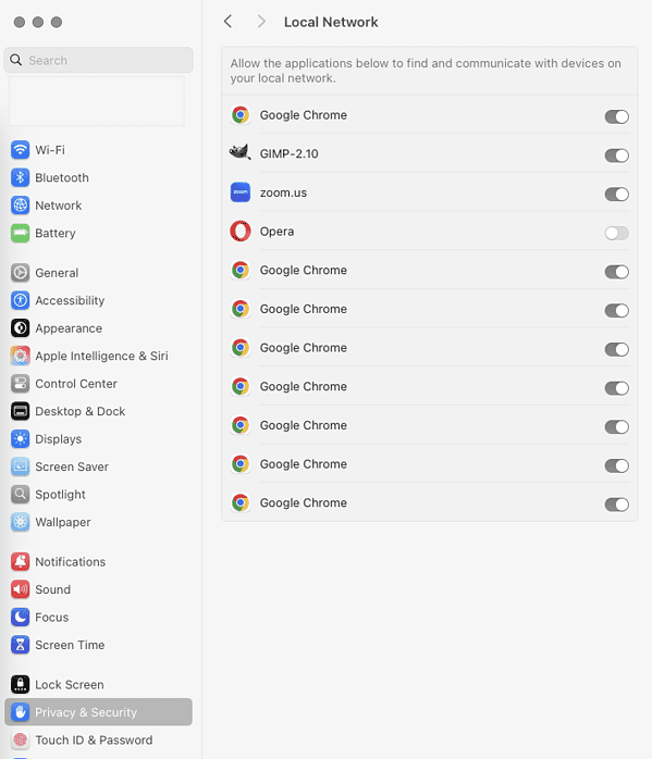 What's Going on with Multiple Instances of Chrome in Privacy & Security ...