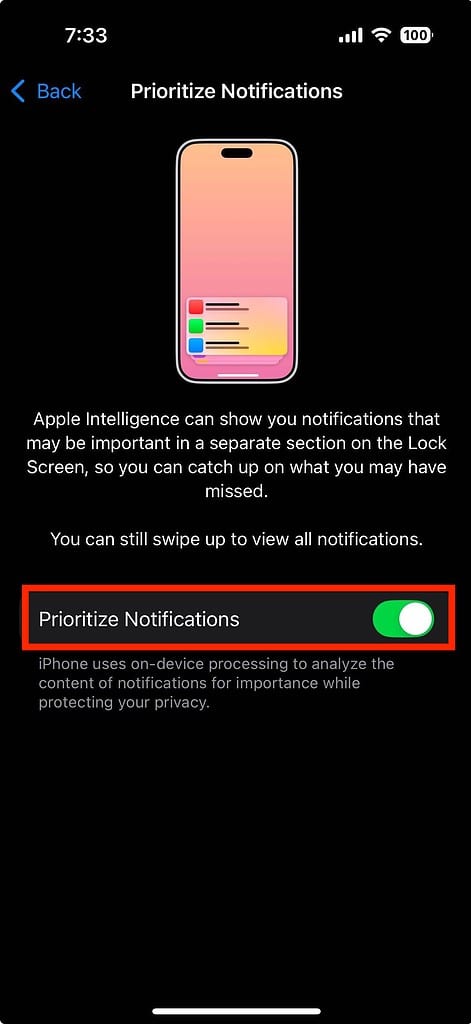 How to Enable Priority Notifications in iOS 18.4 Beta - The Mac Observer