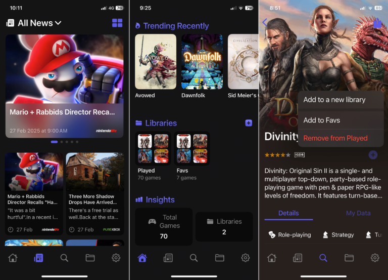 "Letterboxd of Games" App Became Even Better After Its Redesign - The ...