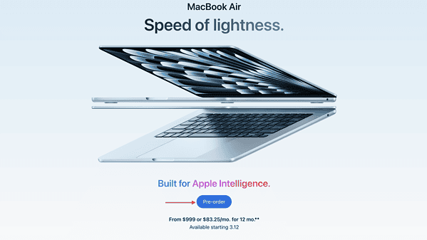 Where to Pre-Order the New M4 MacBook Air - The Mac Observer