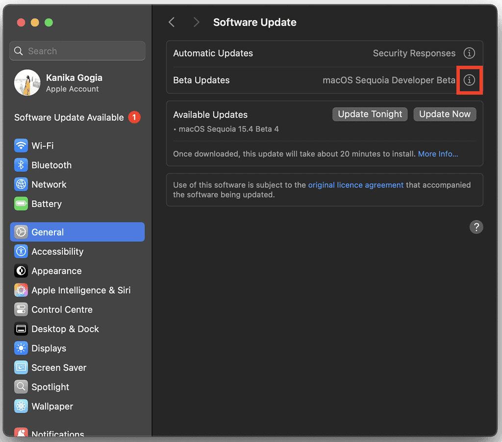 Unable to Install macOS 15.4 Beta 4? Here's How To Fix It - The Mac ...