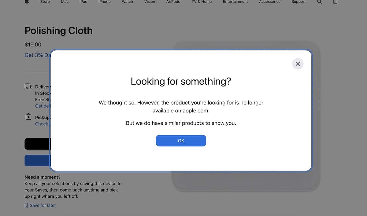 Apple’s Polishing Cloth Gets a 40% Price Cut, Still Won’t Buff Out the ...