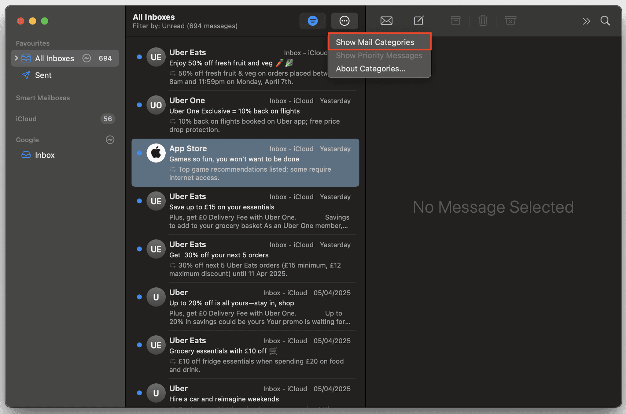 How to Turn Off Apple Mail Categories on iPhone, iPad, and Mac - The ...