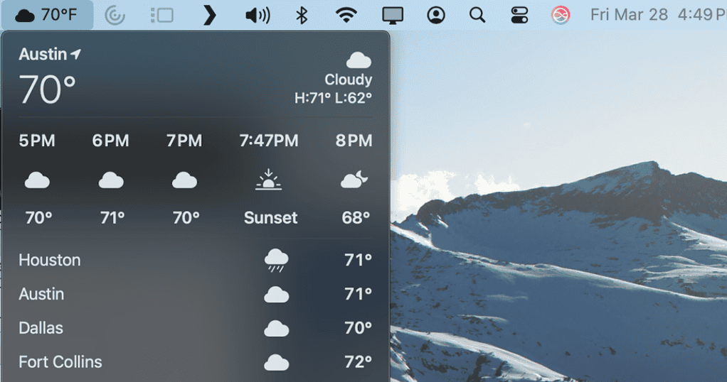 Apple Adds Weather Display to macOS Menu Bar for Quick Updates - The ...