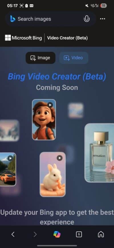 Microsoft Bing Video Creator Powered by Sora AI Set to Launch on iOS - The Mac Observer