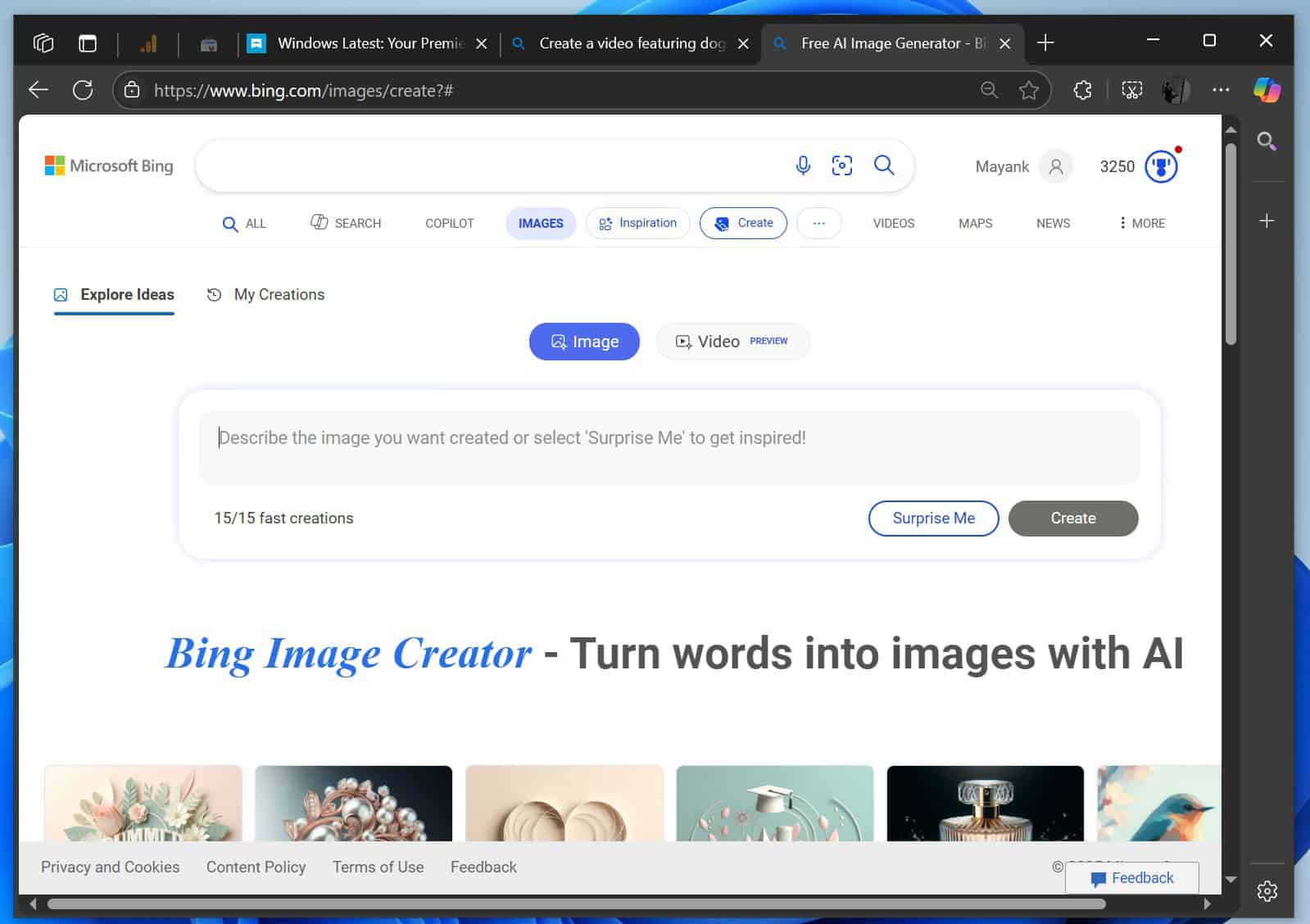Microsoft Bing Video Creator Powered by Sora AI Set to Launch on iOS ...