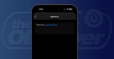 How to Remove "Get Outlook for iOS" Signature on iPhone - The Mac Observer
